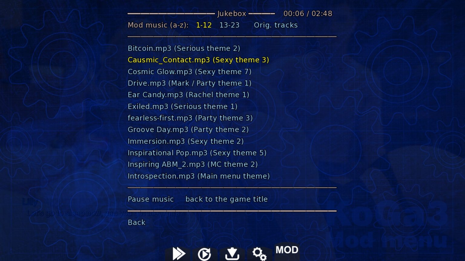 Mod update for “Guilty Pleasure” – KoGa3